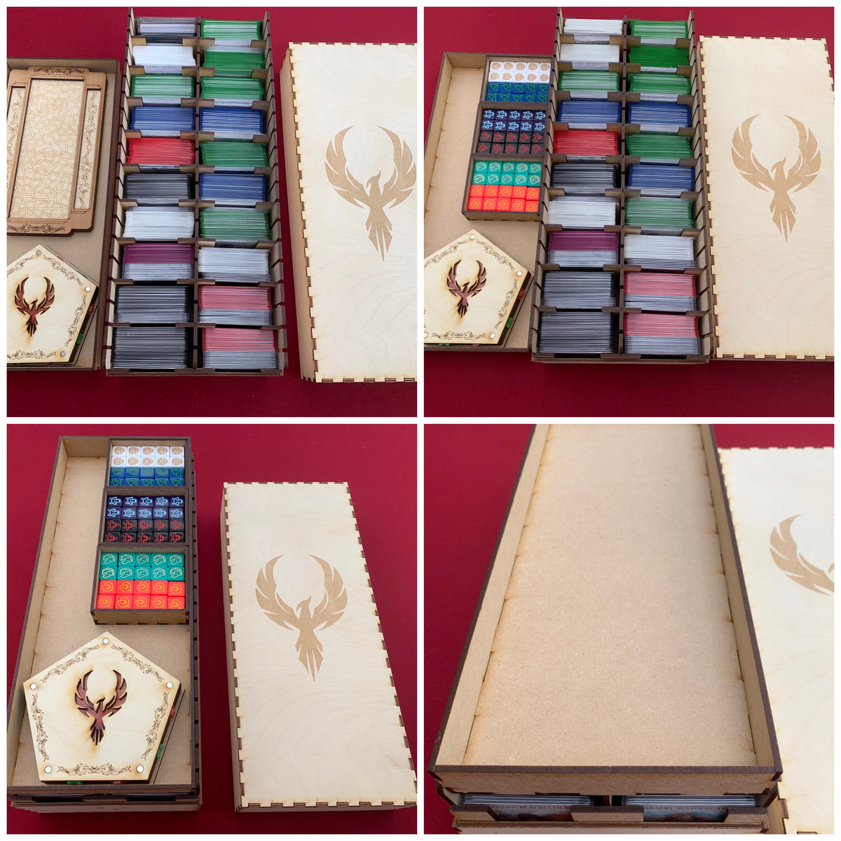 Mini mega card collection box. Kallax cube compatible. Standard cards ...